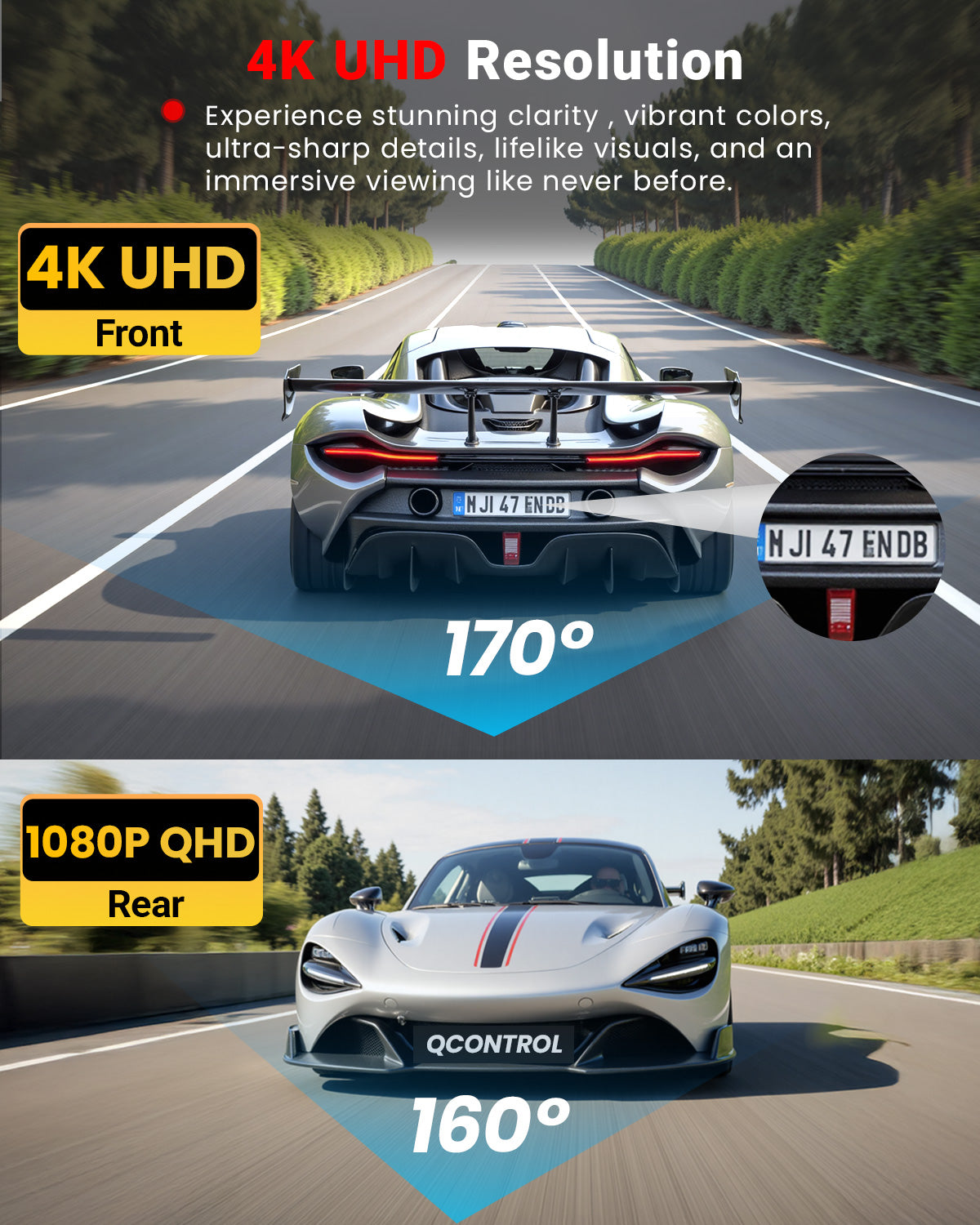 QCONTROL Dash Camera